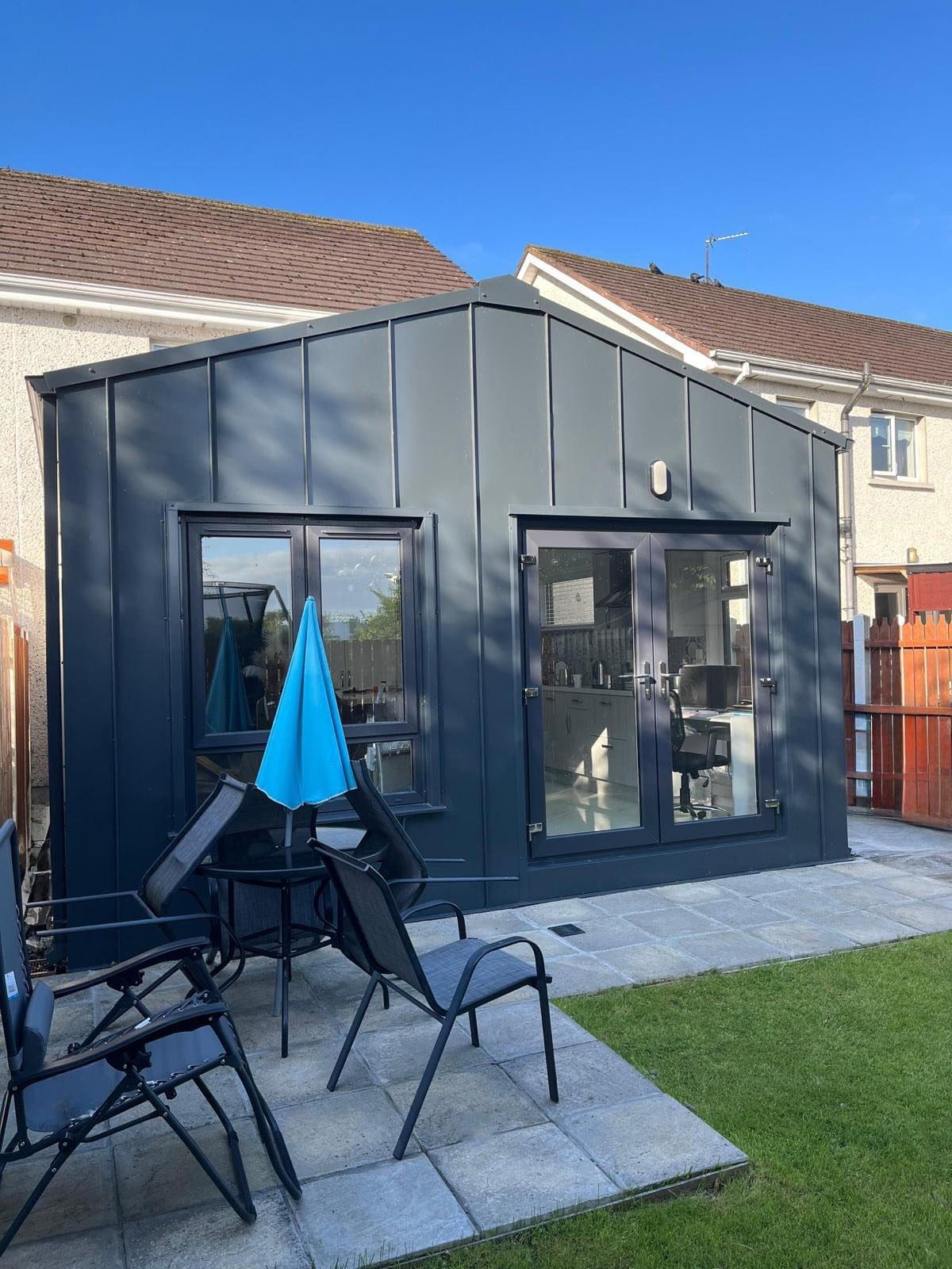 Standing Seam Home Extension | Shanette Sheds